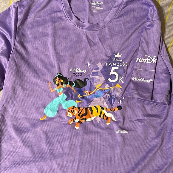 Disney | Shirts | Rundisney 223 Princess 5k With Moana | Poshmark